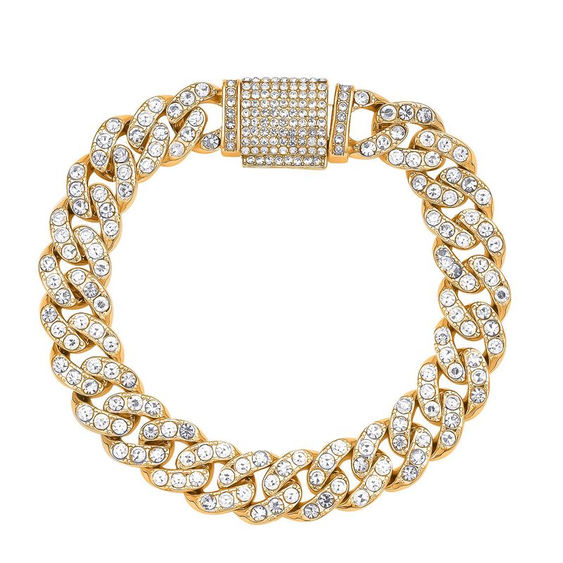 Weißes Kristall-Armband - 10 ct. | SHOPLC