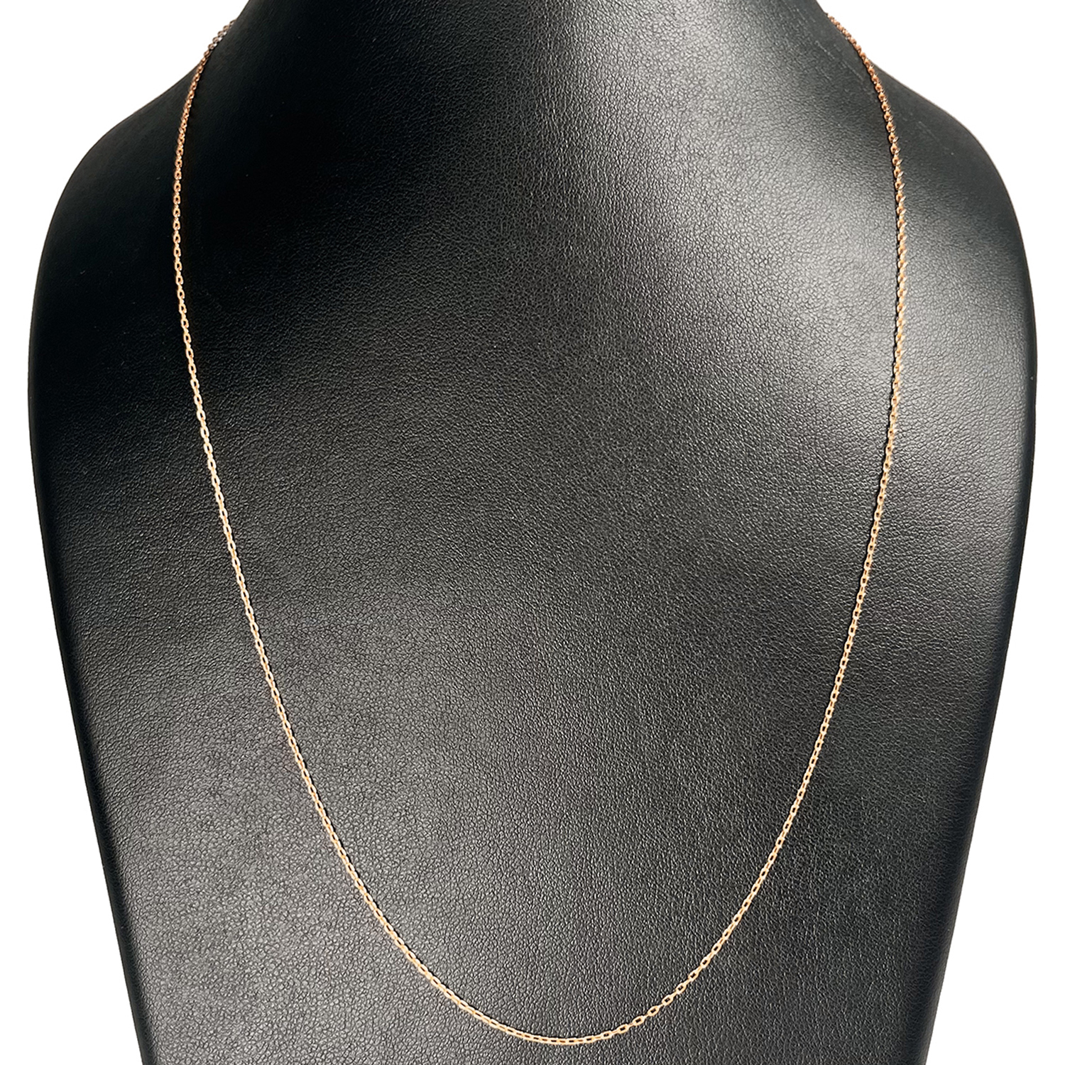 Verstellbare Ankerkette, ca. 60 cm, 925 Silber rosévergoldet ca. 2,20g | SHOPLC