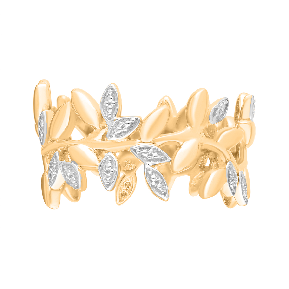 ALLORO Ring mit Diamantakzenten | SHOPLC