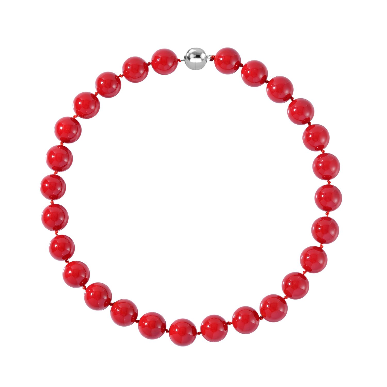 Korallen Muschelperle 50cm Halskette | SHOPLC