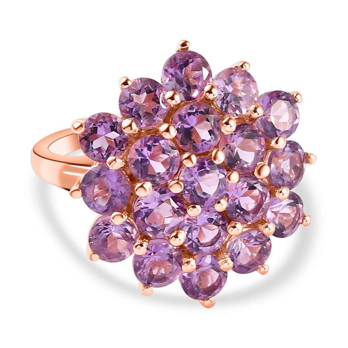 Rose De France Amethyst-Ring - 4,85 ct. | SHOPLC
